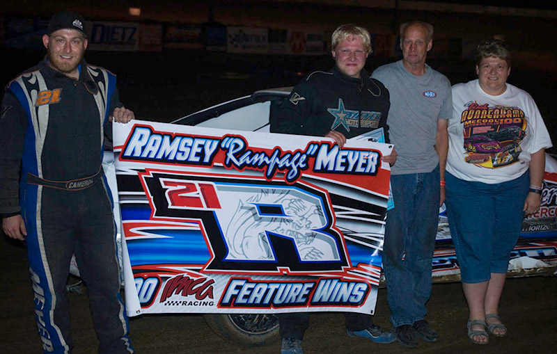 Meyer wins 100th on ‘big night’ of racing at Off Road Speedway - IMCA ...