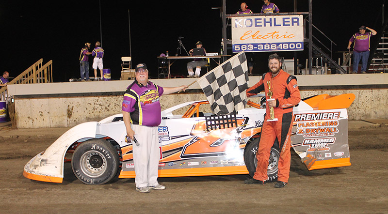 Zemo scores IMCA Late Model win at Davenport - IMCA - International ...