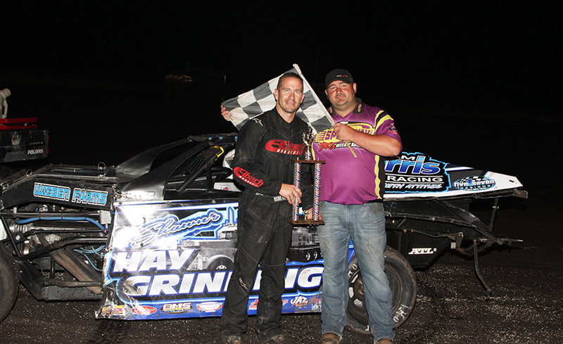 Gustin leads late, takes Night of 1,000 Stars checkers - IMCA ...