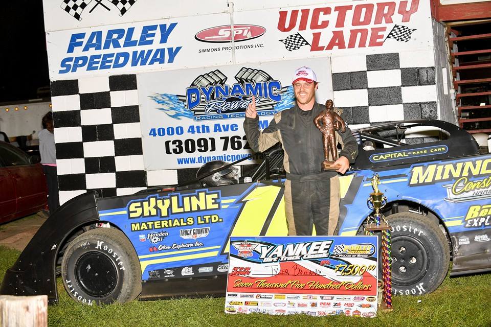Bruening returns to Farley for career third Deery Series win at Yankee ...