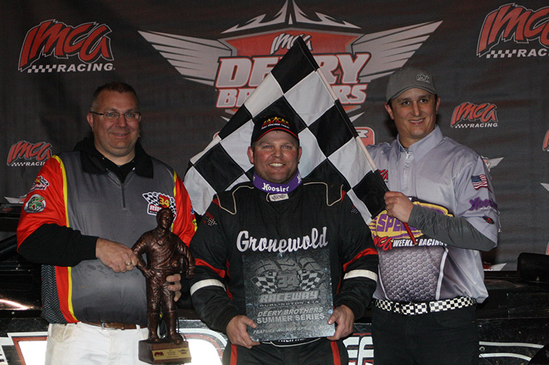 Marolf is the main man in Deery Series opener at 34 Raceway - IMCA ...