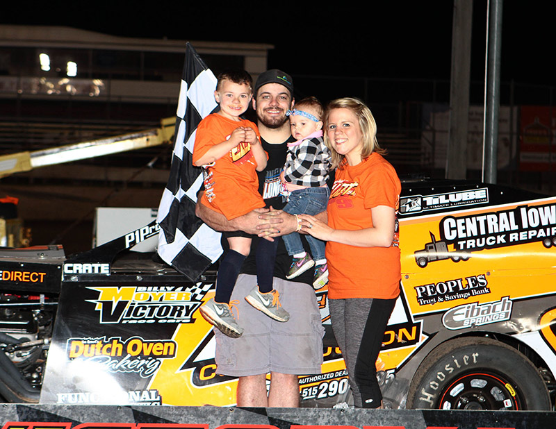 Elliott races from the back to win Boone Modified feature - IMCA ...