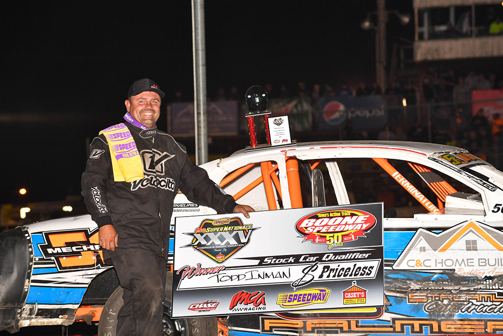 Inman races from flat to first - IMCA - International Motor Contest ...