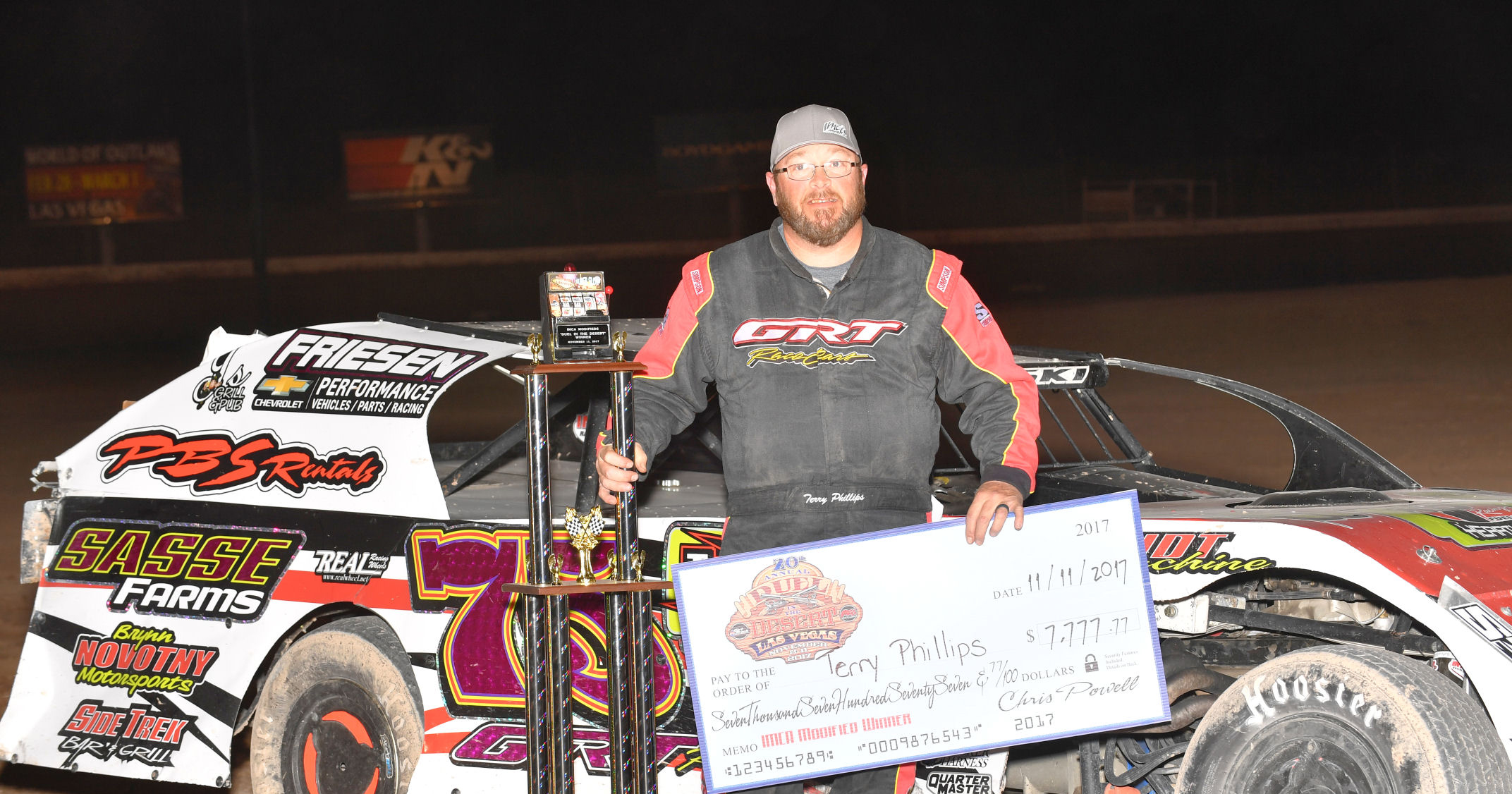 Phillips’ trophy case will display four of a kind after latest IMCA ...
