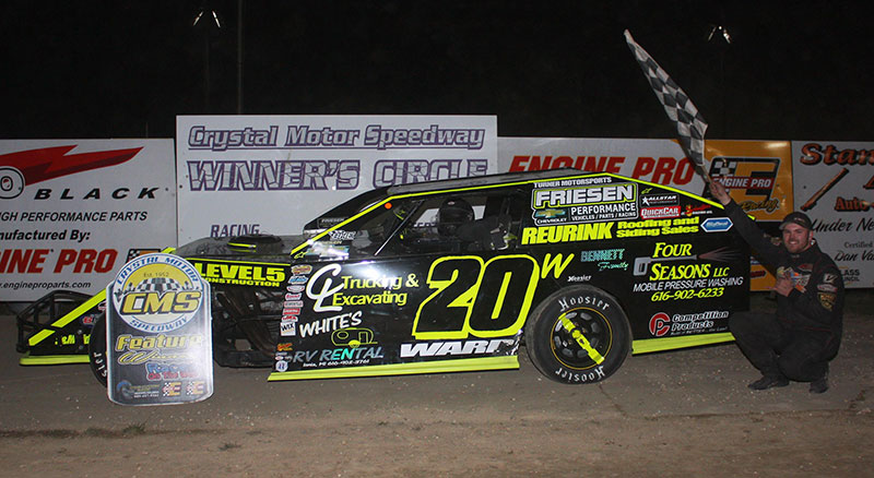 Ward shines at Crystal - IMCA - International Motor Contest Association