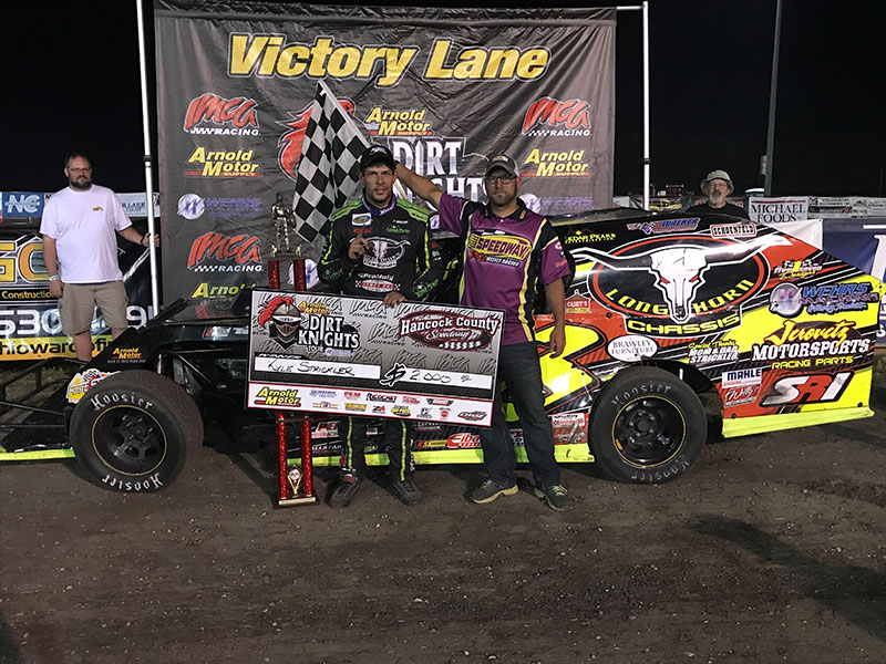 Strickler is best at Britt for IMCA Arnold Motor Supply Dirt Knights ...