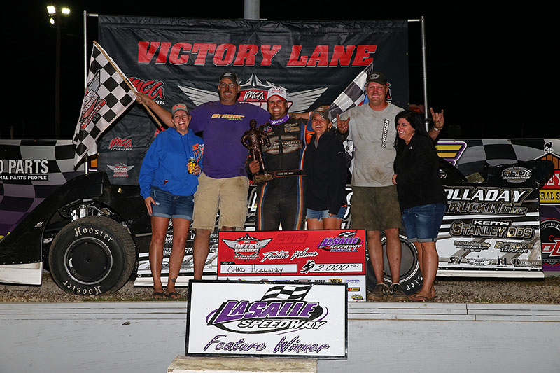 Holladay adds Deery Series victory to record of LaSalle success - IMCA ...