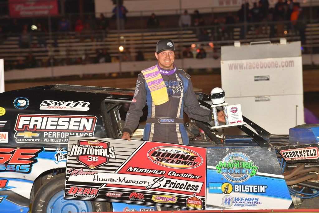 Luellen, Marriott motor to Modified qualifying feature wins - IMCA ...