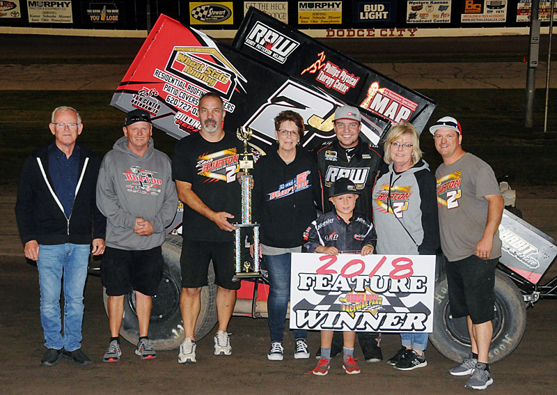 Soderberg Sprint Memorial checkers fly for Blurton - IMCA ...