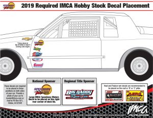 Hobby Stock Decal Placement – IMCA – International Motor Contest ...