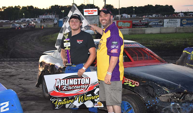 Rookie rules IMCA Sport Compact feature at Arlington - IMCA ...