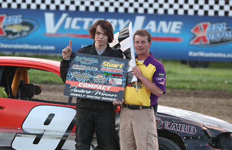 Sabin starts Stuart show with IMCA Sport Compact win - IMCA ...