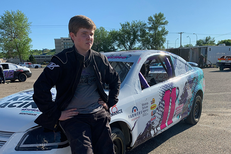 Kid With a Cause Aiden Wagner races to promote suicide awareness, anti ...