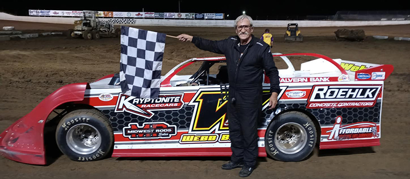 East Moline Speedway honors Webb’s 50-year career with rescheduled ...
