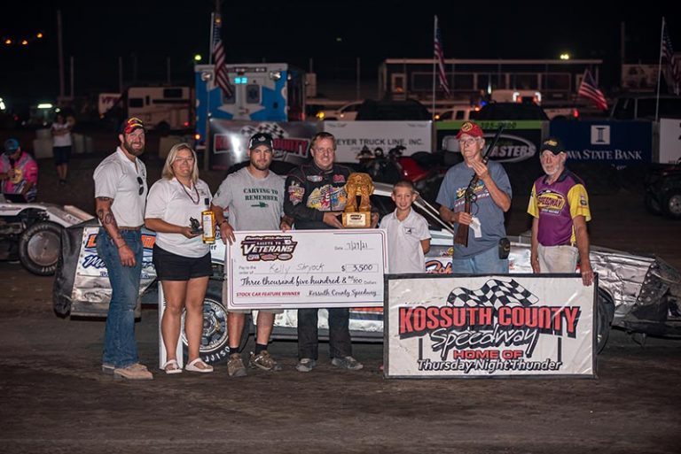 Laney, Shryock win big at Kossuth County Salute to Veterans - IMCA ...