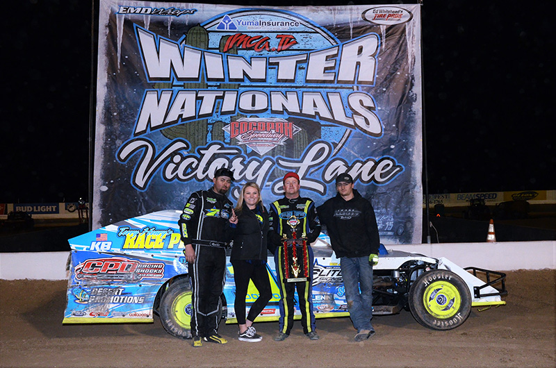 Defending champion Dotson delivers IMCA.TV Winter Nationals feature win ...