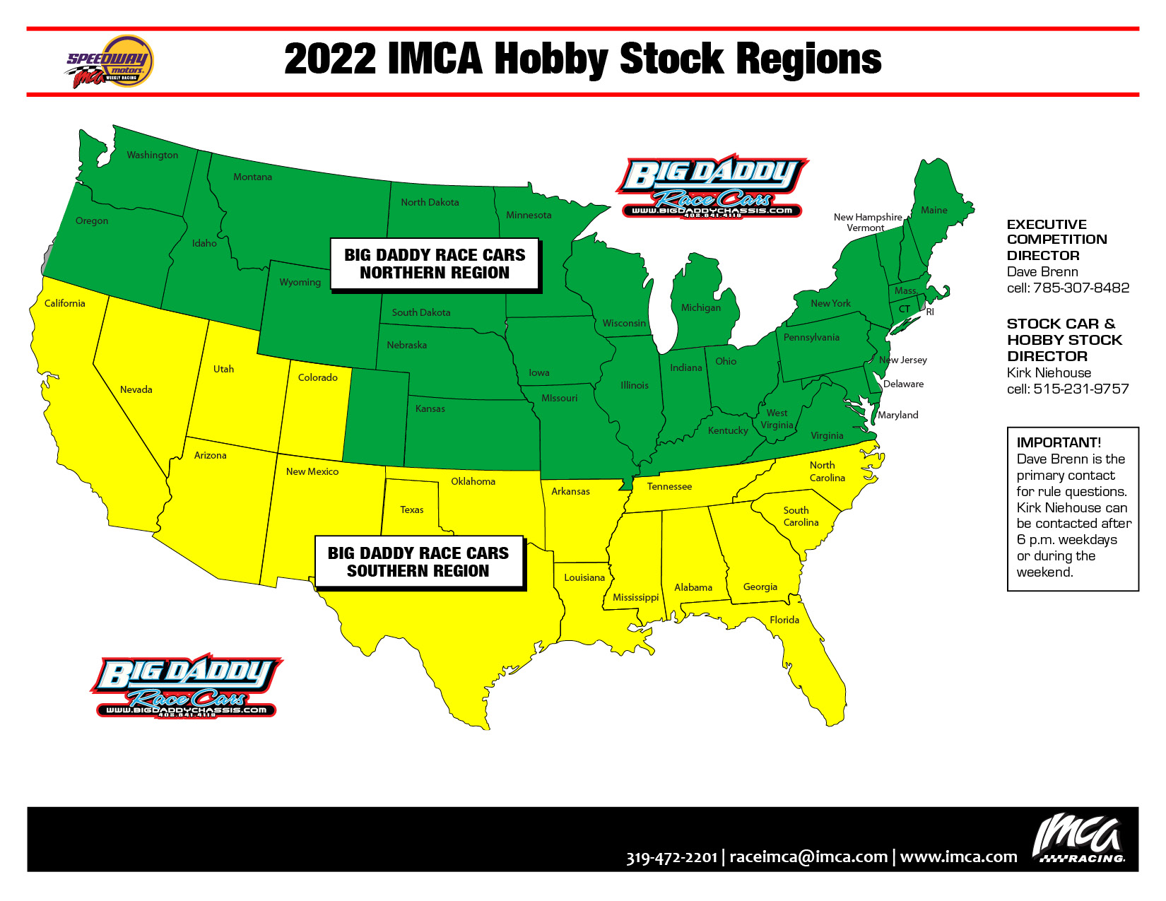 Hobby Stock Decal Placement - IMCA - International Motor Contest ...