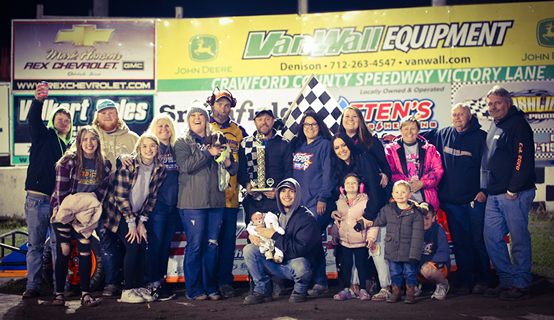 Stephens enjoys racing, 100th IMCA Modified win - IMCA - International ...