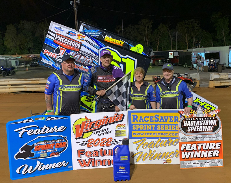 Scarborough wins sprint to photo finish checkers at Hagerstown - IMCA ...