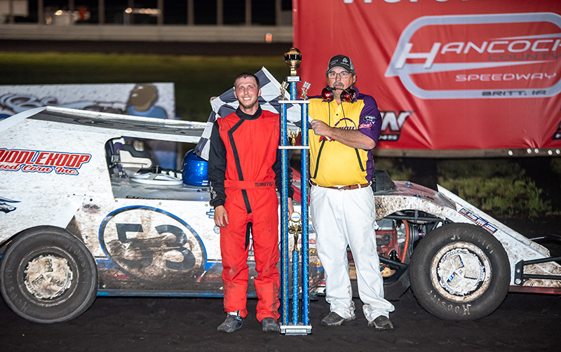 Anderson takes tall trophy, big check from Hancock County’s IMCA ...