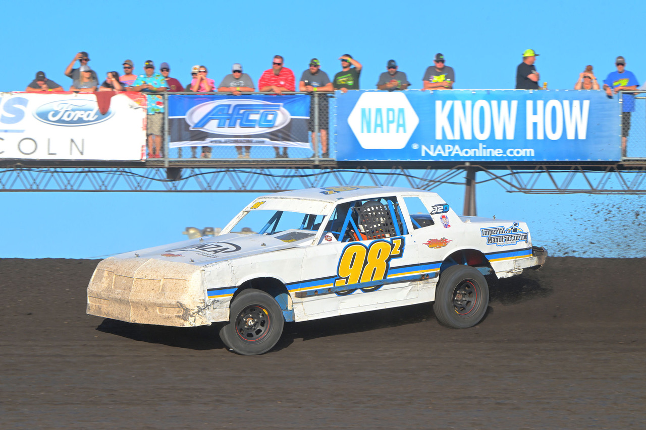 Nielsen is ready to go dancing Saturday at Boone - IMCA - International ...