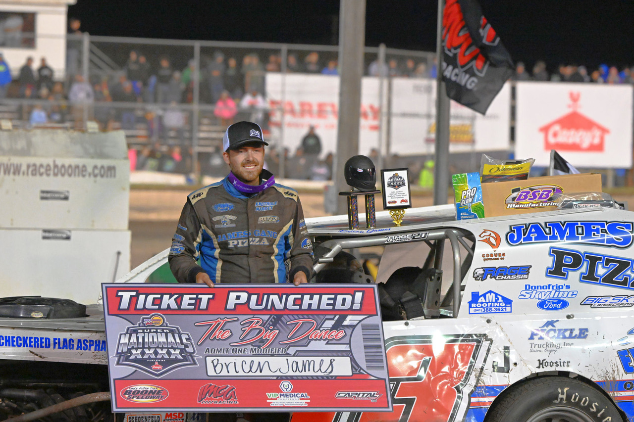 James, Berry are best in Friday Modified qualifiers at Boone - IMCA ...
