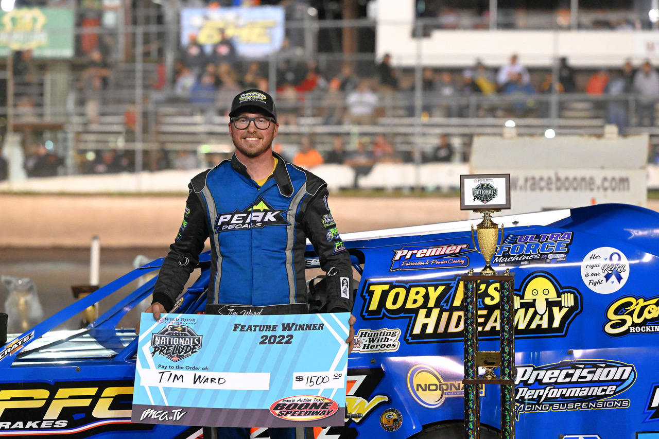 Ward Tops Imca Modified Feature At Record Prelude Opener Imca International Motor Contest