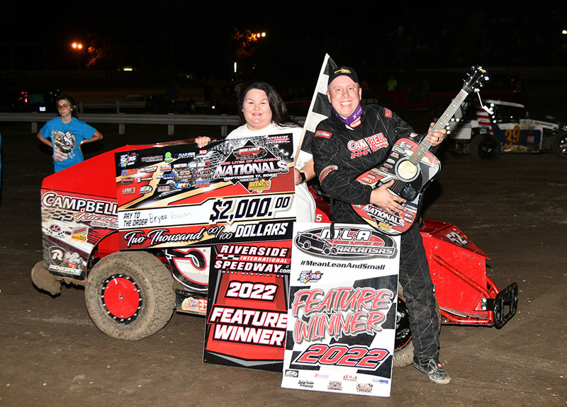 Vowan victorious in return to Riverside for IMCA STARS Mod Lite Mid ...