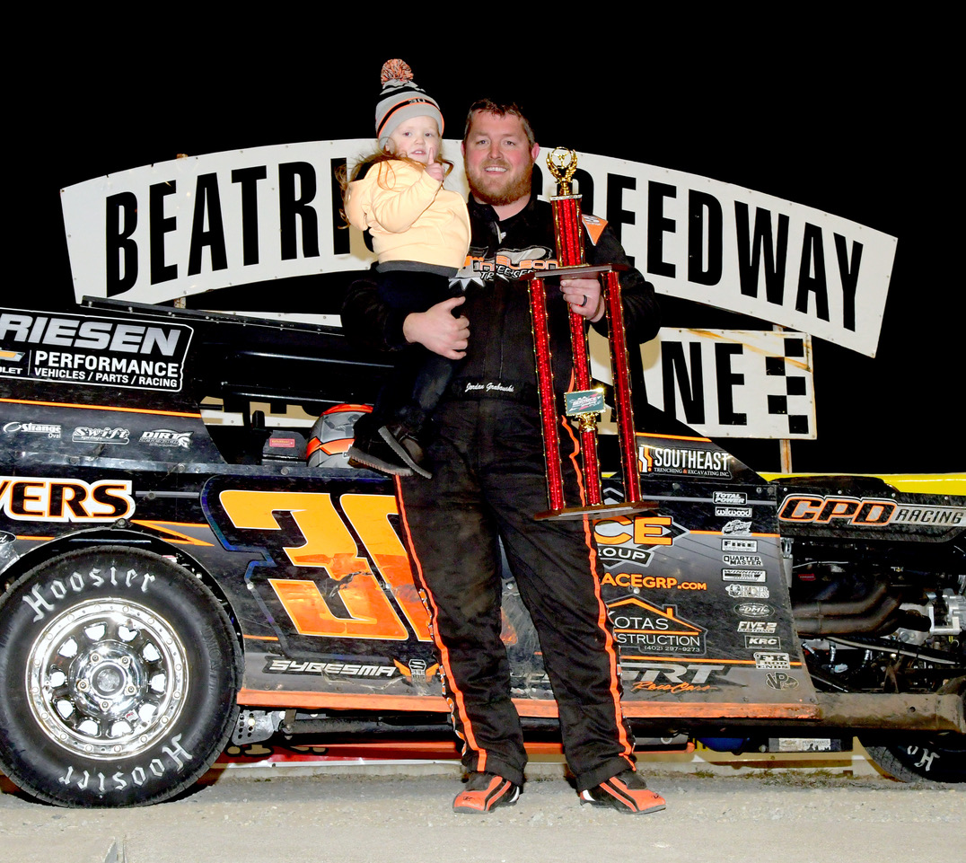 Grabouski and Jaxon Saathoff are IMCA Modified winners at Octoberfest ...