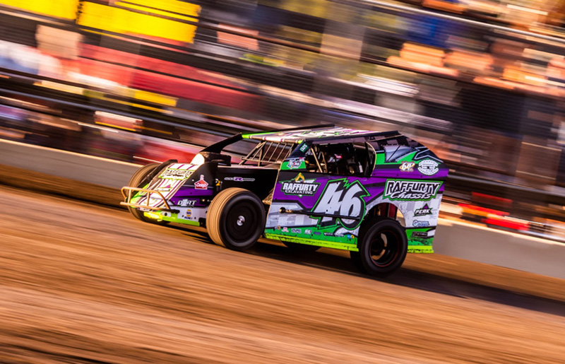 Raffurty nears perfection in repeating run to IMCA STARS Mod Lite ...