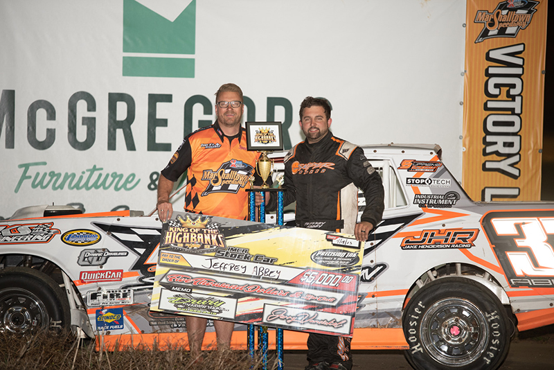 Abbey reigns at IMCA Stock Car King of the Highbanks - IMCA ...