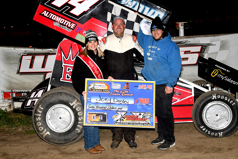 Danley starts Eagle title defense with RaceSaver win - IMCA ...