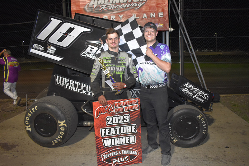 Serbus sprints to series win at Arlington - IMCA - International Motor ...