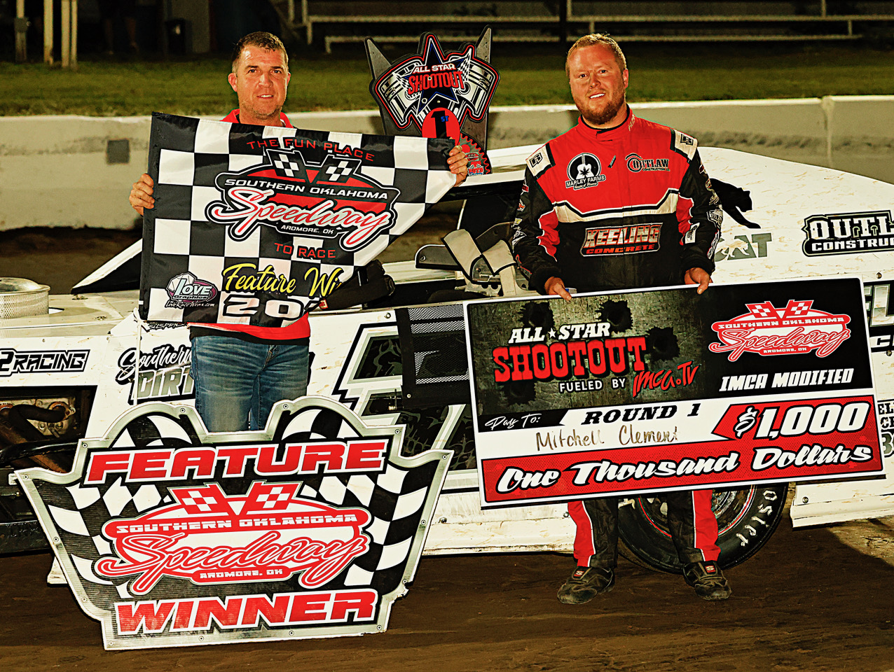 Clement capitalizes in IMCA All Star Shootout opener - IMCA ...