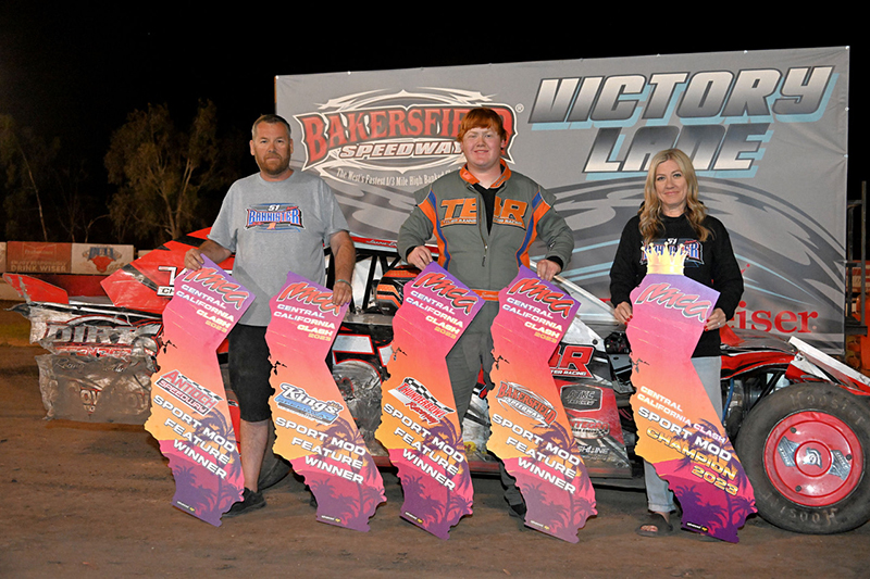 Bannister rallies at Bakersfield, completes sweep of IMCA Central ...