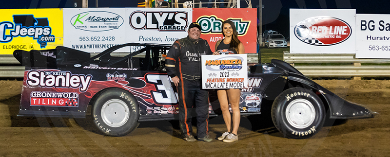 Marolf leads IMCA Late Model finish at Maquoketa - IMCA - International ...