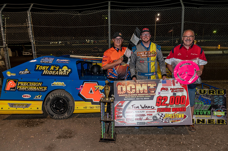 Former champion Ward gets first IMCA Dakota Tour Modified win - IMCA ...