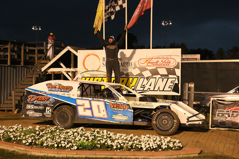 Schmitt crowned king at the King of the Park - IMCA - International ...