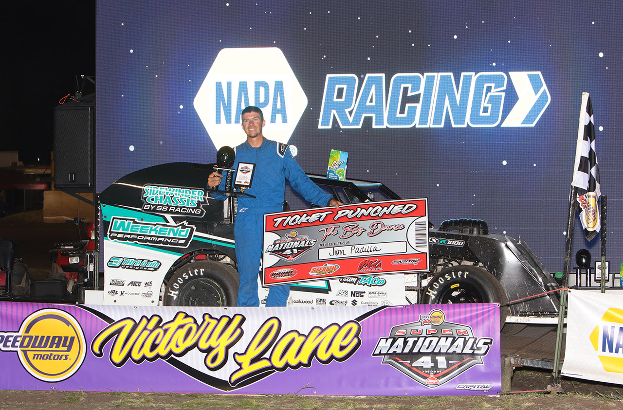 Padilla, Raffurty star in IMCA Super Nationals Mod Lite qualifiers ...
