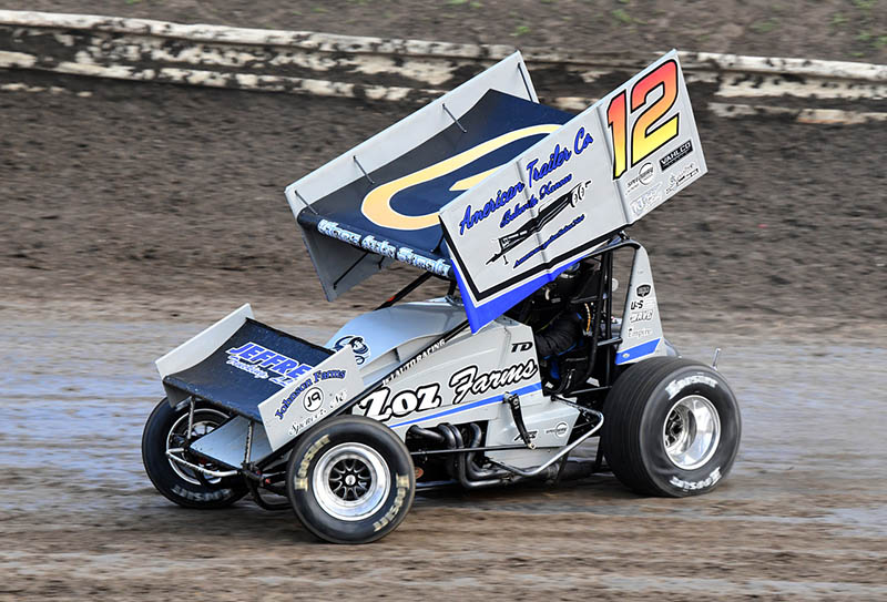 Drueke tops tough competition in drive to IMCA RaceSaver Sprint Car ...