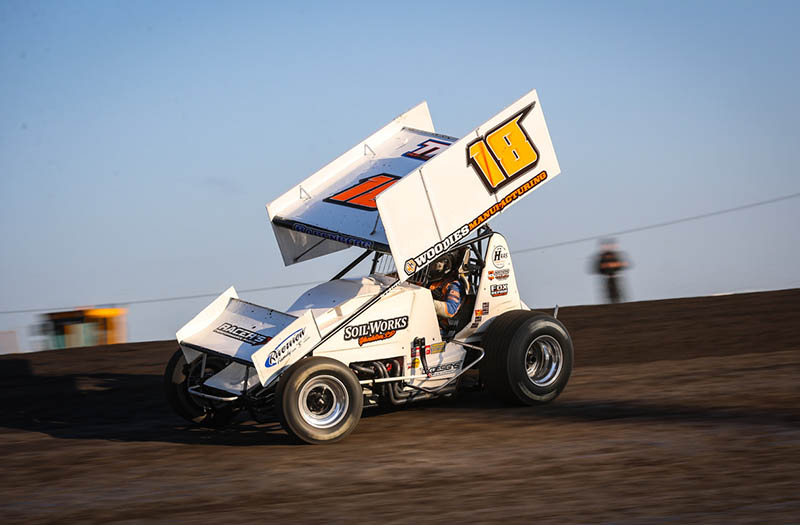 First-night RaceSaver winner Rabenberg ends first IMCA Sprint Car ...