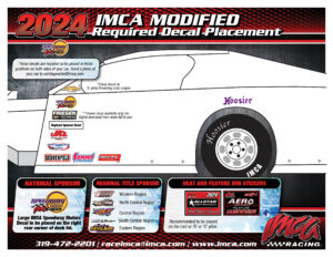 Modified Decal Placement - IMCA - International Motor Contest Association