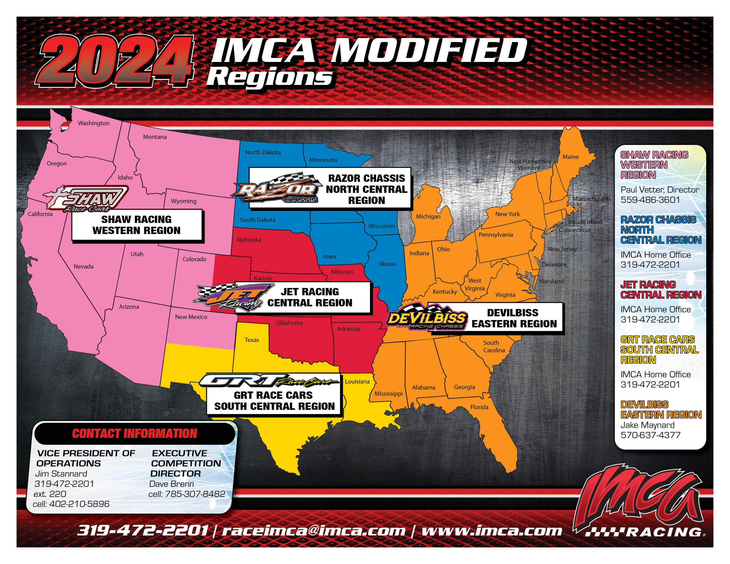 Modified Decal Placement - IMCA - International Motor Contest Association