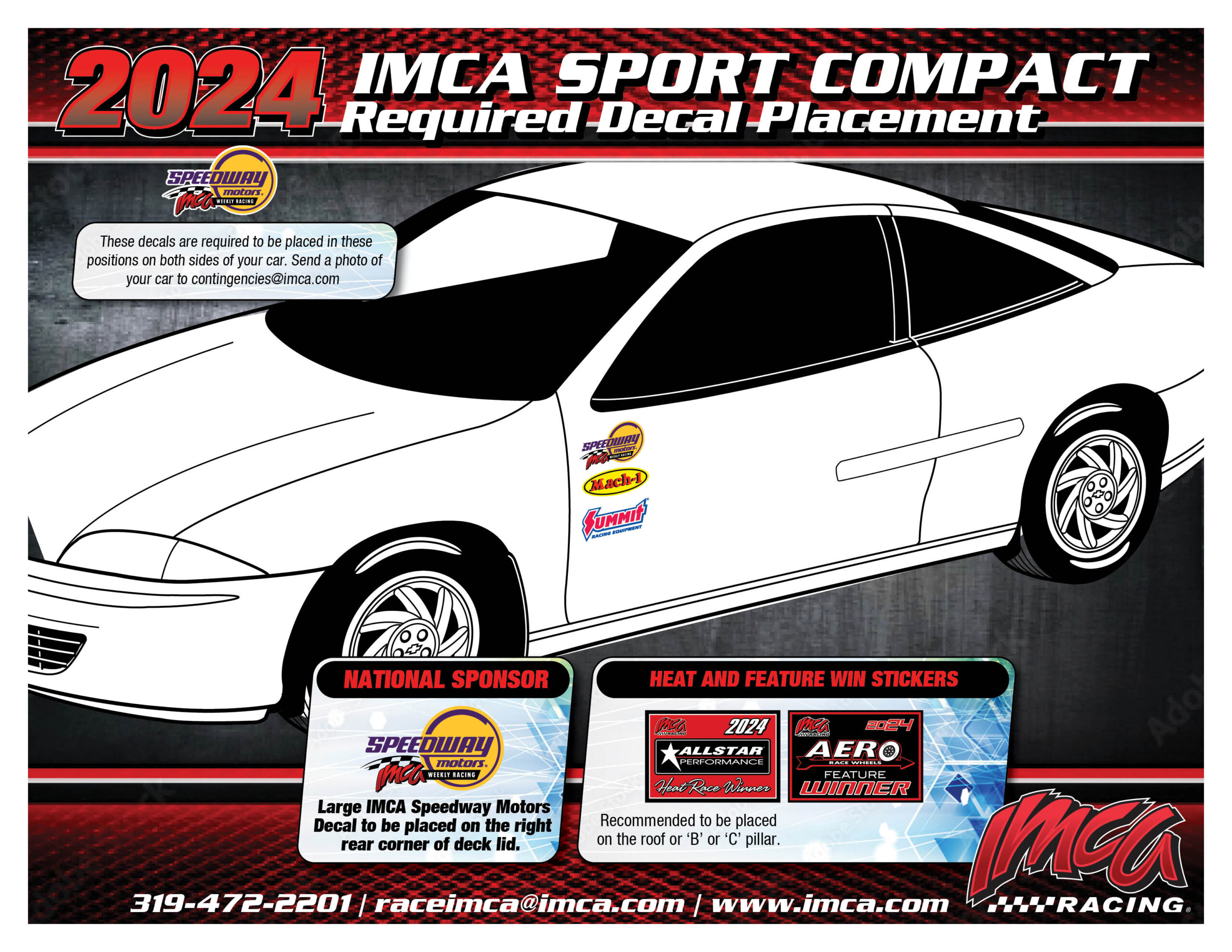 Sport Compact Decal Placement - IMCA - International Motor Contest ...