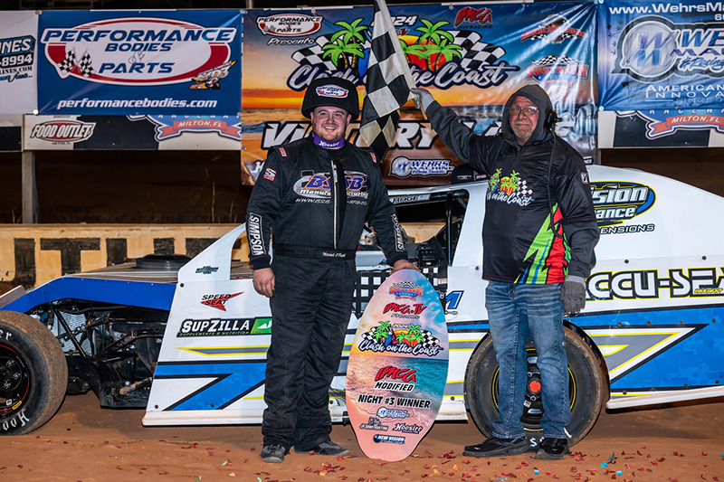 Ohio’s O’Patik tops Clash on the Coast IMCA Modified feature at Milton ...