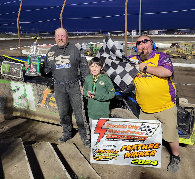 Early restart sparks Craver at Electric City - IMCA - International ...