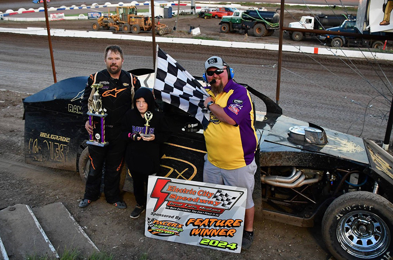 Johnson shines at Electric City - IMCA - International Motor Contest ...