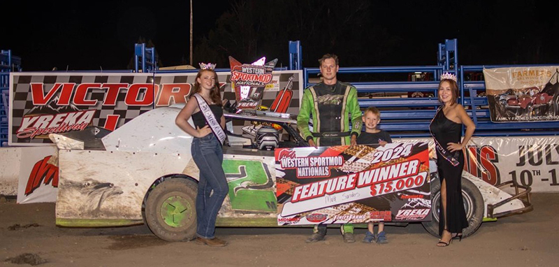 Sanders wins $15,000 IMCA Western SportMod Nationals at Yreka - IMCA ...