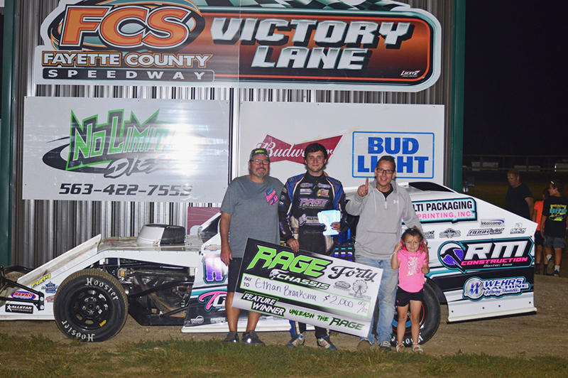 Braaksma’s incredible season continues with Rage Chassis 40 checkers at ...