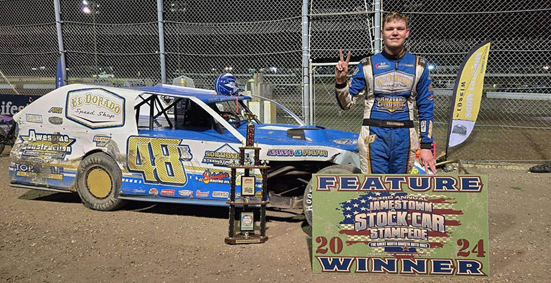 Hibdon gets his name on T-shirt with bucket list win at Jamestown ...